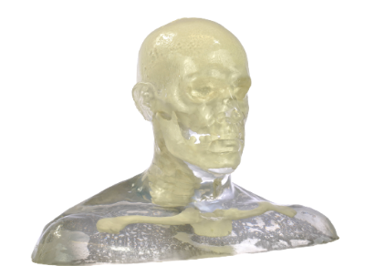 Clear Ballistics | Loaded Ballistic Ken Gel Bust