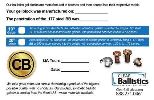 Clear Ballistics | Product