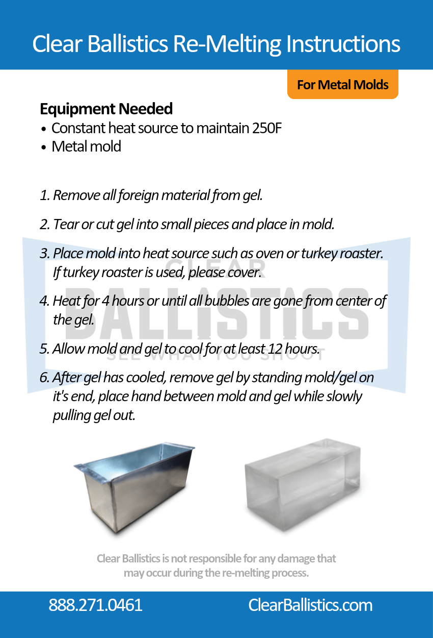 Remelting | Clear Ballistics